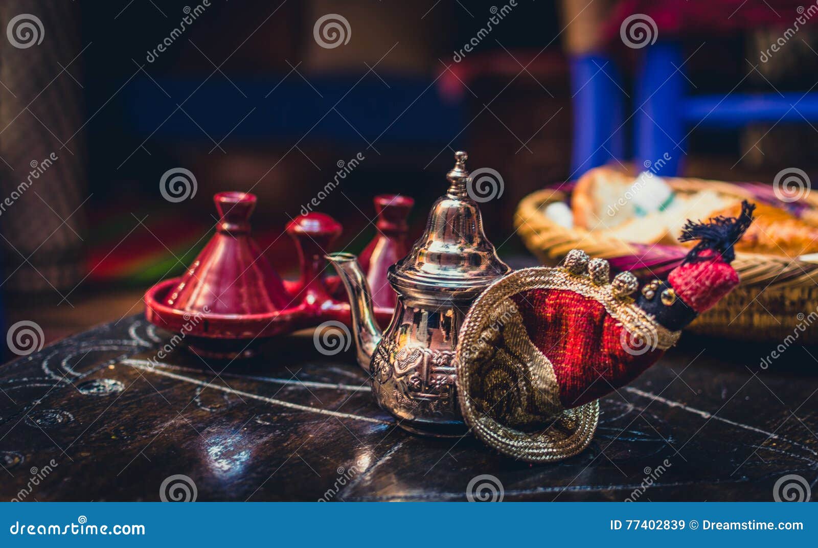 Moroccan Tea stock image. Image of marrakech, moroccan - 77402839