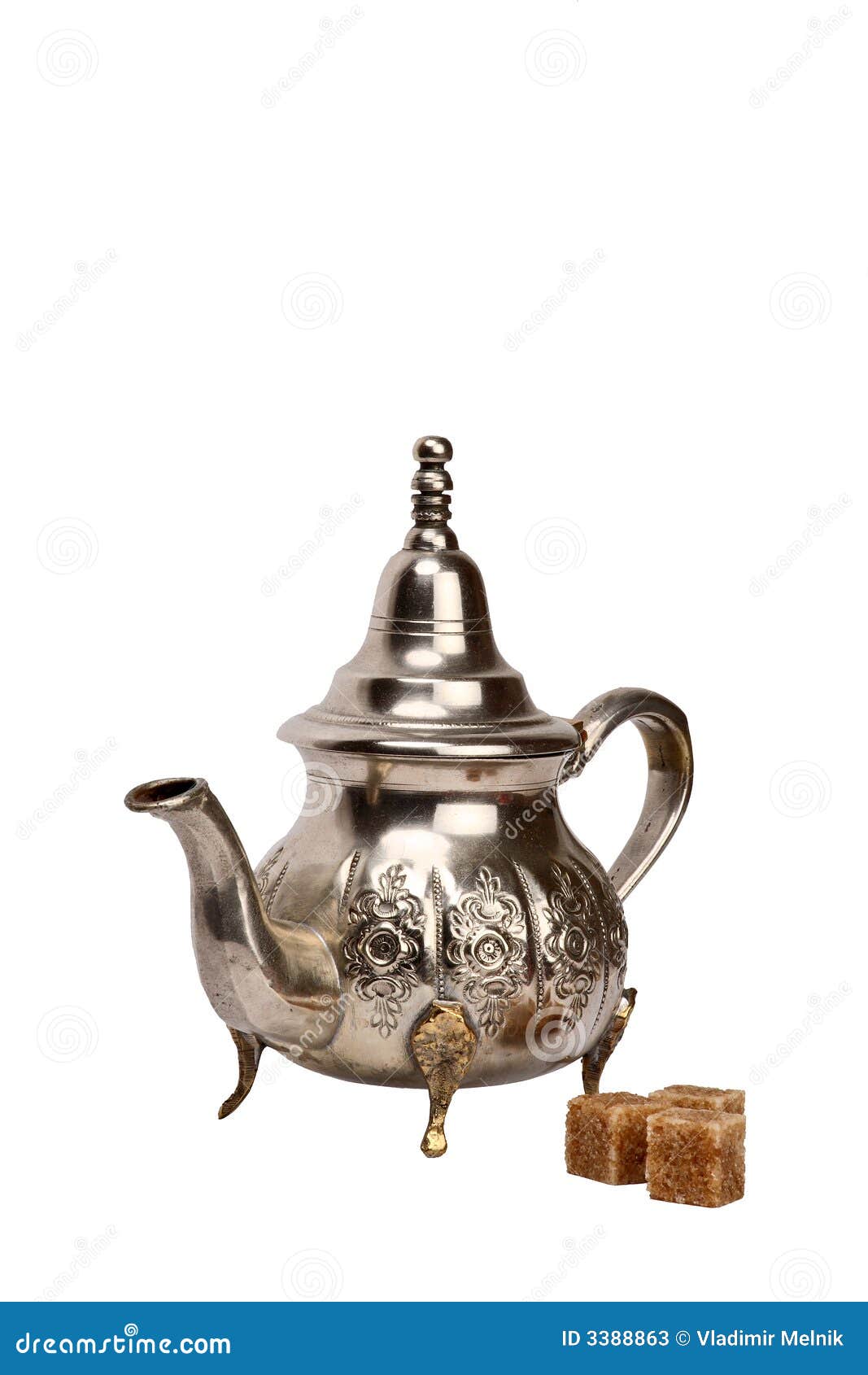 Moroccan tea-pot stock image. Image of city, medicine - 3388863