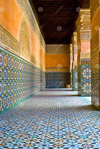 Moroccan tile stock image. Image of morocco, walk, tiles - 8420125