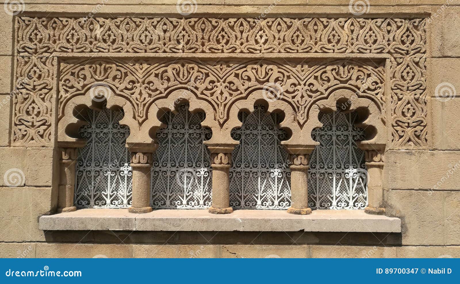 Moroccan Traditional Window Stock Image - Image of decorated, islamic ...