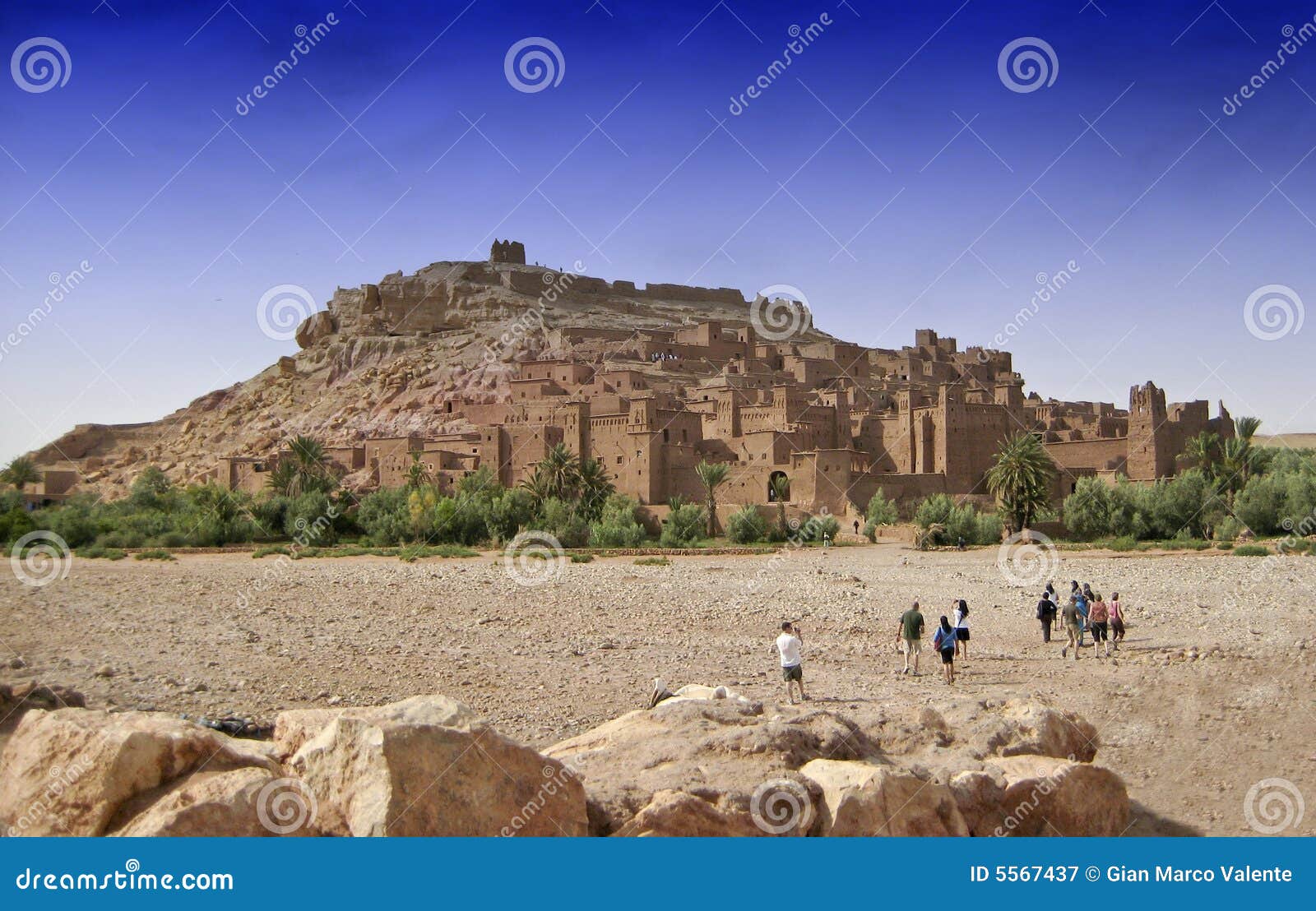 Moroccan Village stock image. Image of houses, mound, atmosphere - 5567437