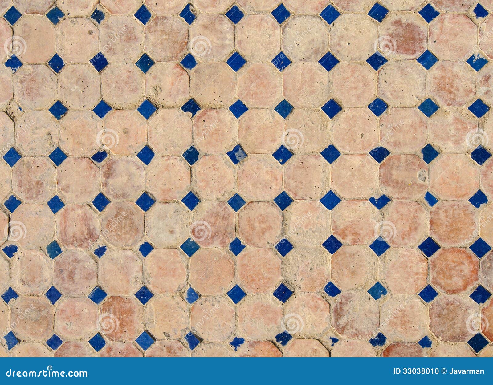Moroccan Vintage Tile Background Stock Photo | CartoonDealer.com #33038010