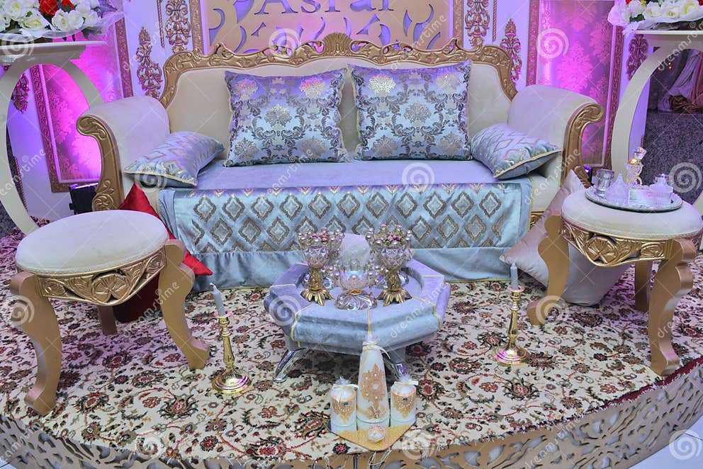 Moroccan Wedding. Henna Night in the Moroccan Wedding. Stock Image ...