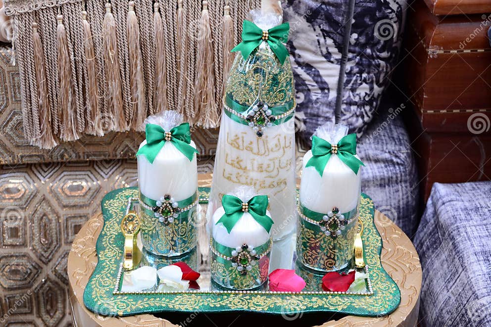 Moroccan Wedding. Henna Night in the Moroccan Wedding. Stock Image ...