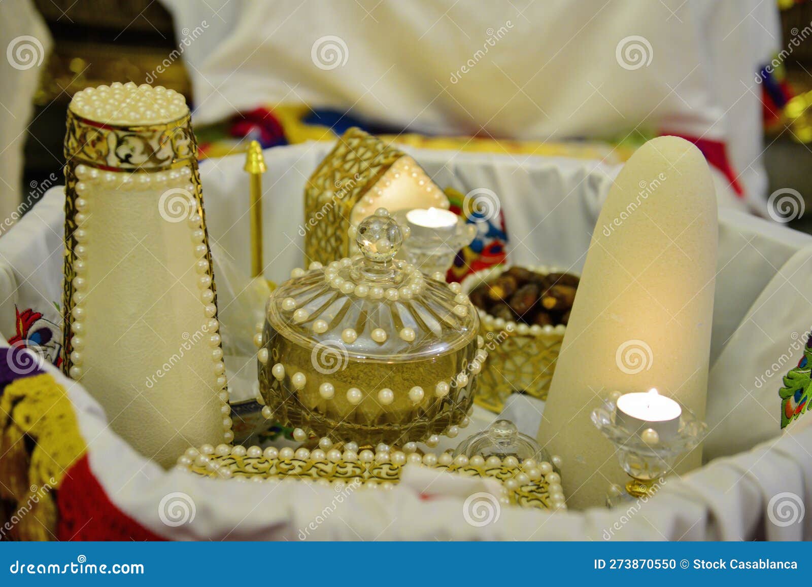 Moroccan Wedding. Henna Night in the Moroccan Wedding. Stock Photo ...