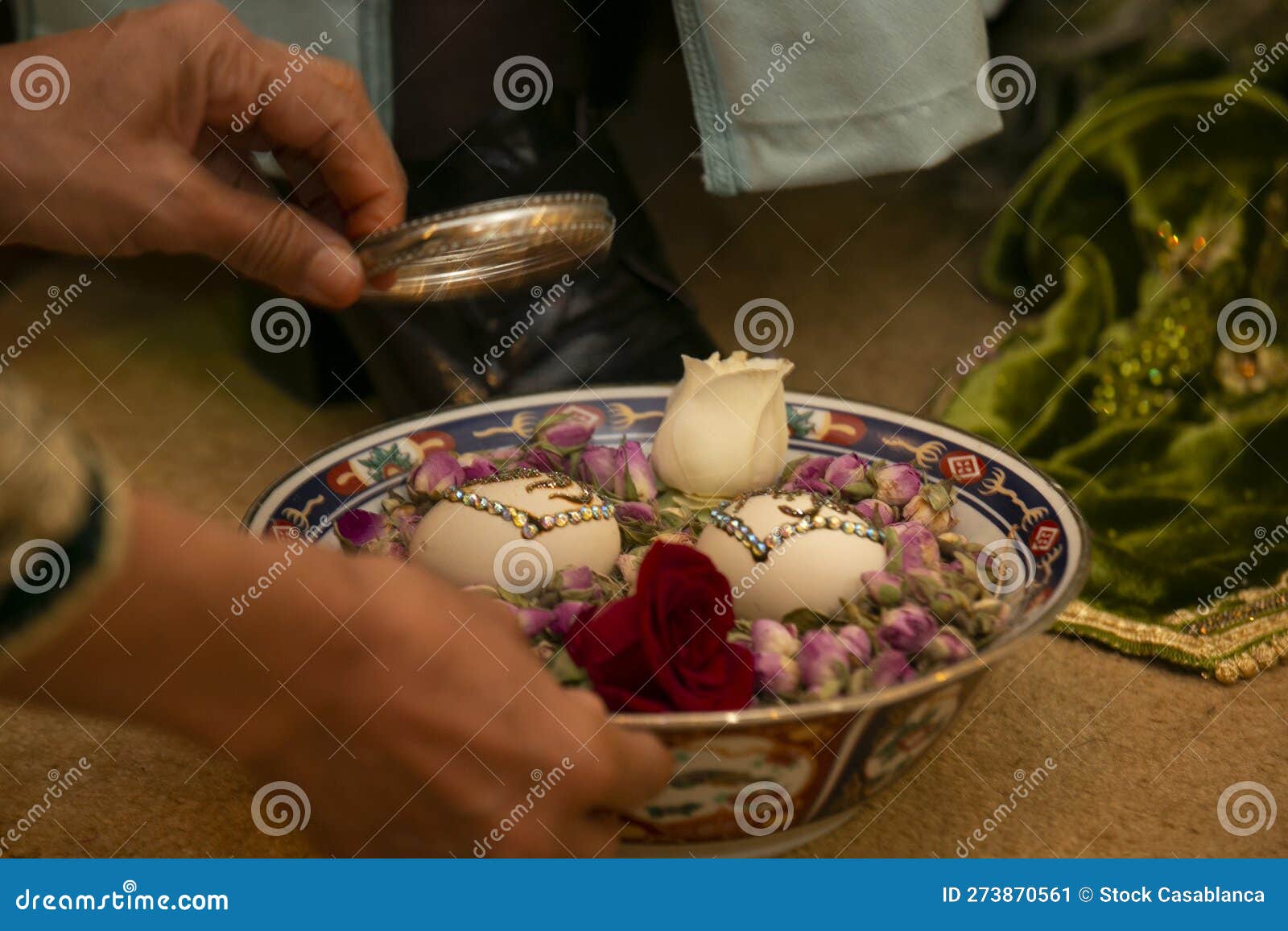 Moroccan Wedding. Henna Night in the Moroccan Wedding. Stock Image ...