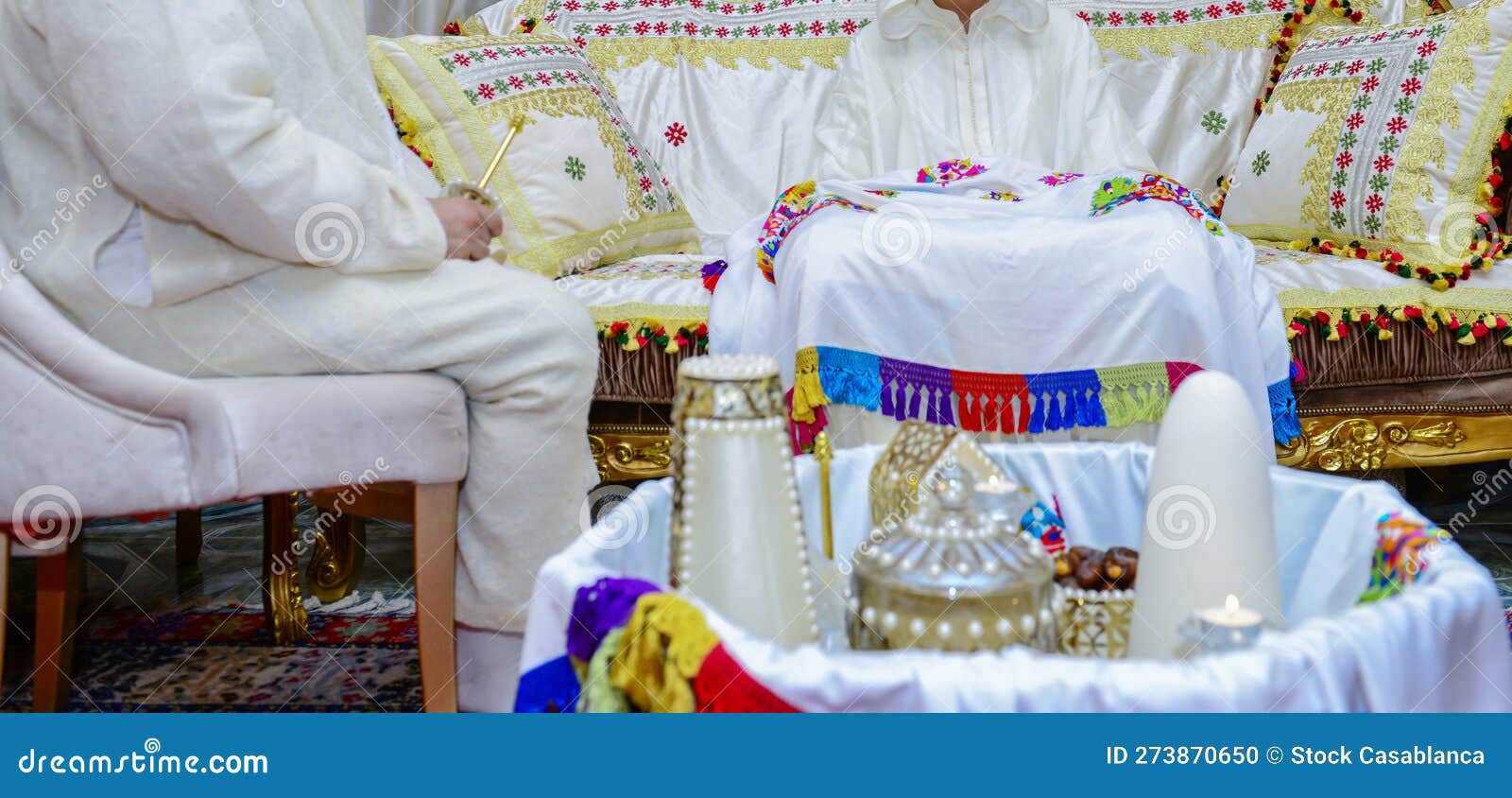 Moroccan Wedding. Henna Night in the Moroccan Wedding. Stock Photo ...