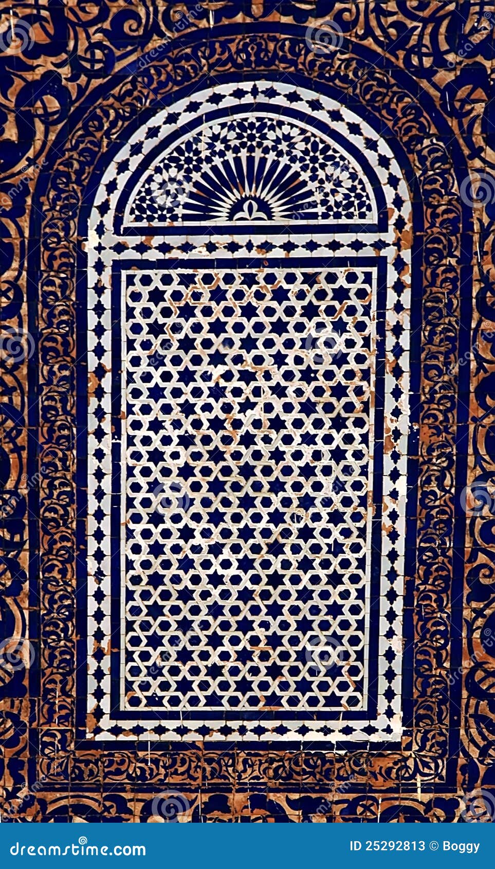 Moroccan window stock image. Image of arab, architecture - 25292813