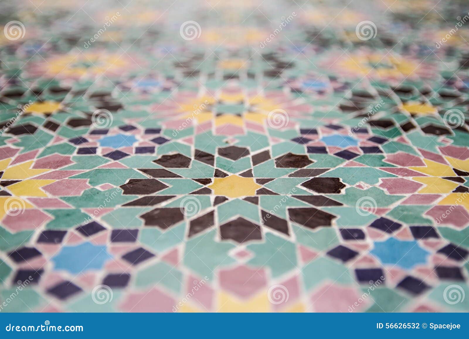 Moroccan zellige pattern stock photo. Image of ceramic - 56626532