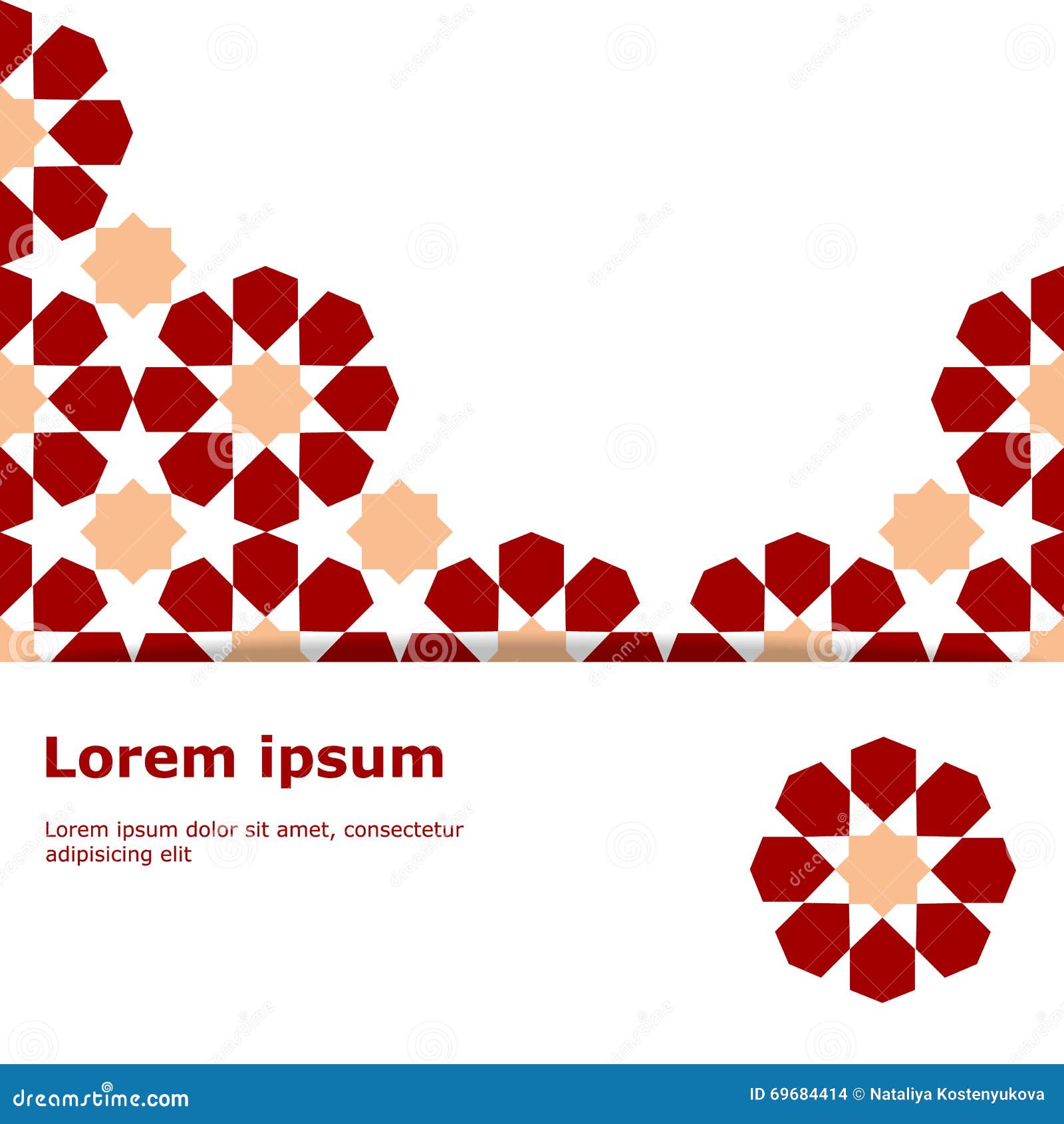 Moroccan zellige template stock vector. Illustration of geometric ...