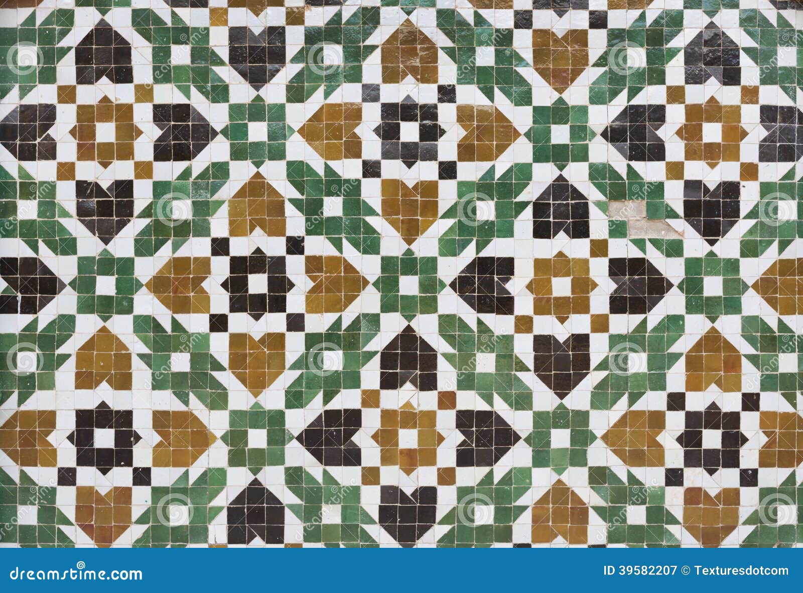 Zellige Tile Pattern Stock Photo | CartoonDealer.com #39360684