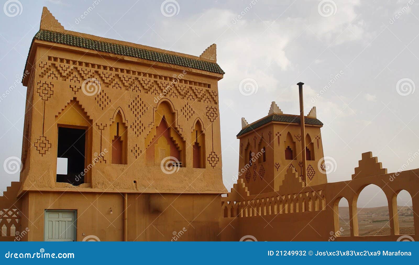 Morocco stock photo. Image of sand, desert, kasbah, fort - 21249932