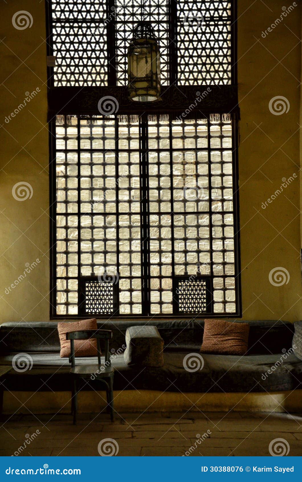 Morocco Arabic Interior Stylish Window Stock Photo - Image of qatar ...