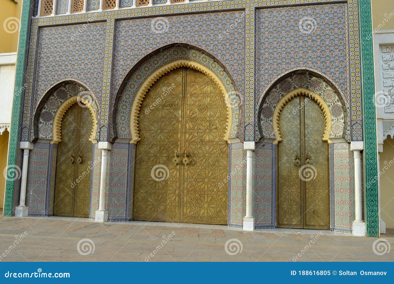 Morocco. Arabic Patterns. Fragments of Classical Architecture and Art ...