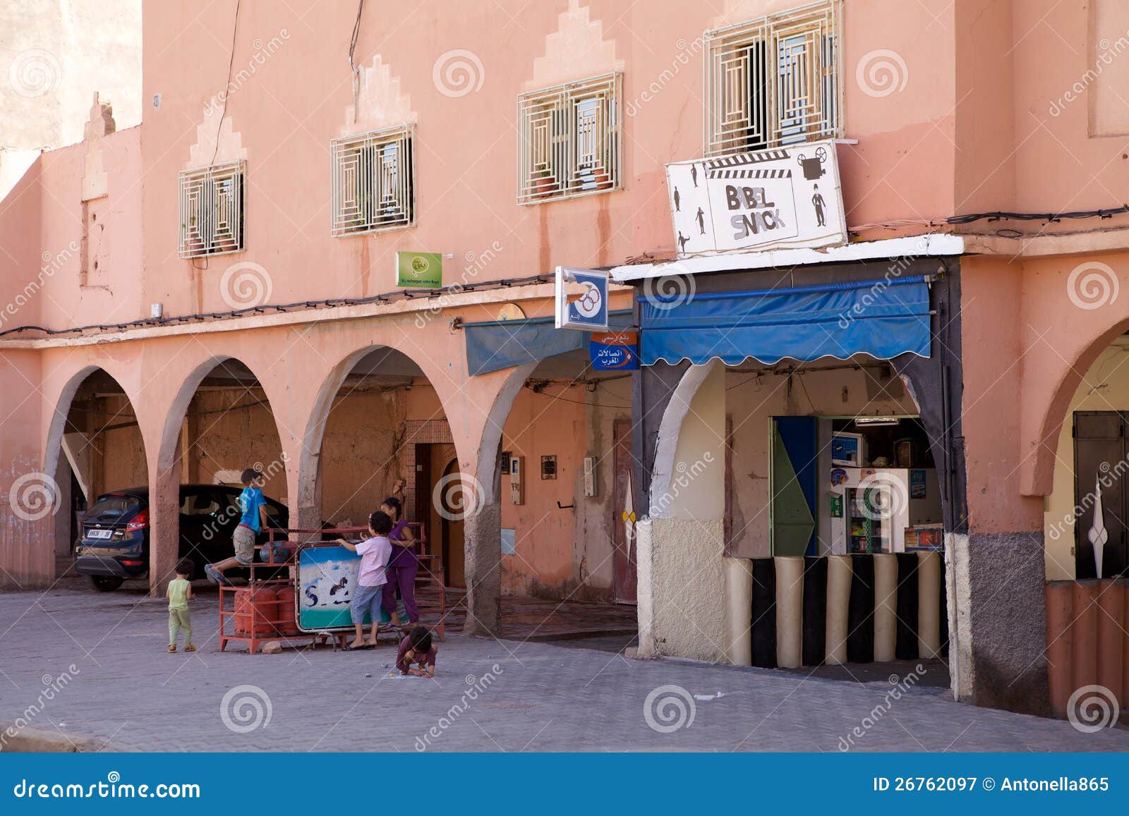Morocco berber children editorial photography. Image of child - 26762097