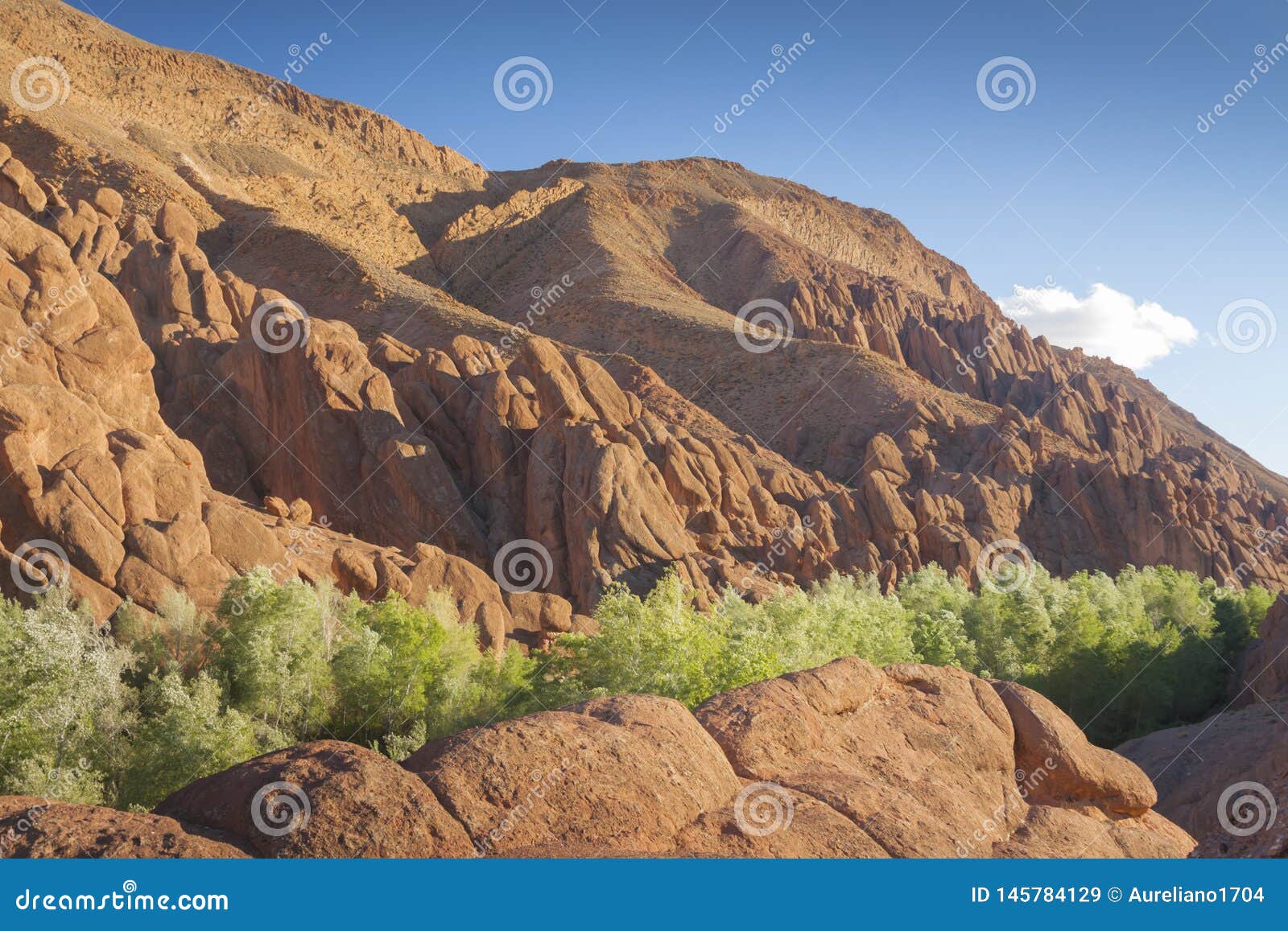 Morocco, Dades Gorge, Monkey Fingers Cliffs Stock Image - Image of ...