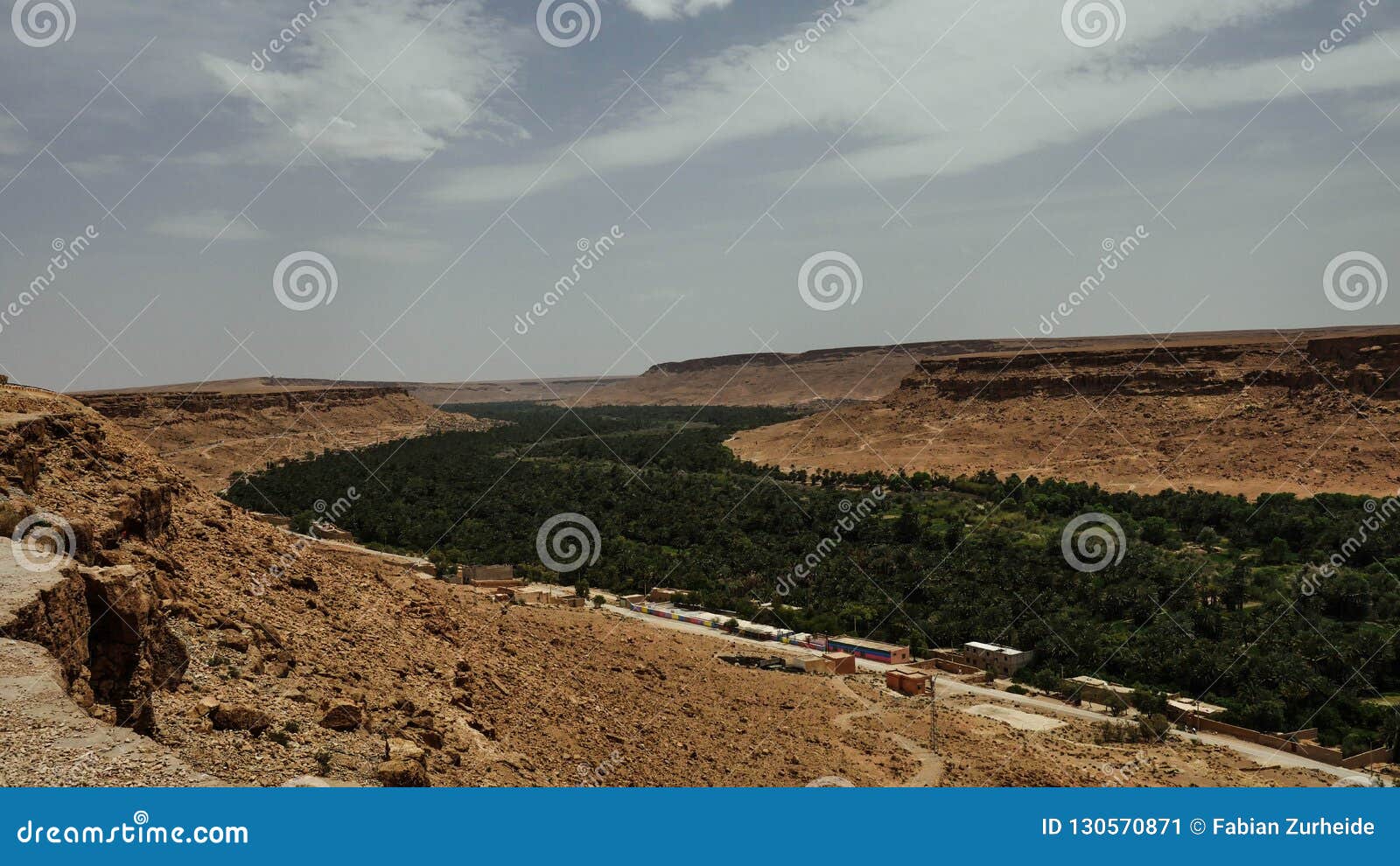 Morocco Draa Valley stock image. Image of african, plantation - 130570871