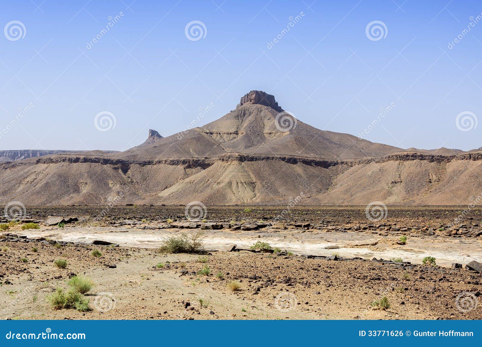 Morocco, Draa Valley, Stone River Stock Photo - Image of desert, stone ...