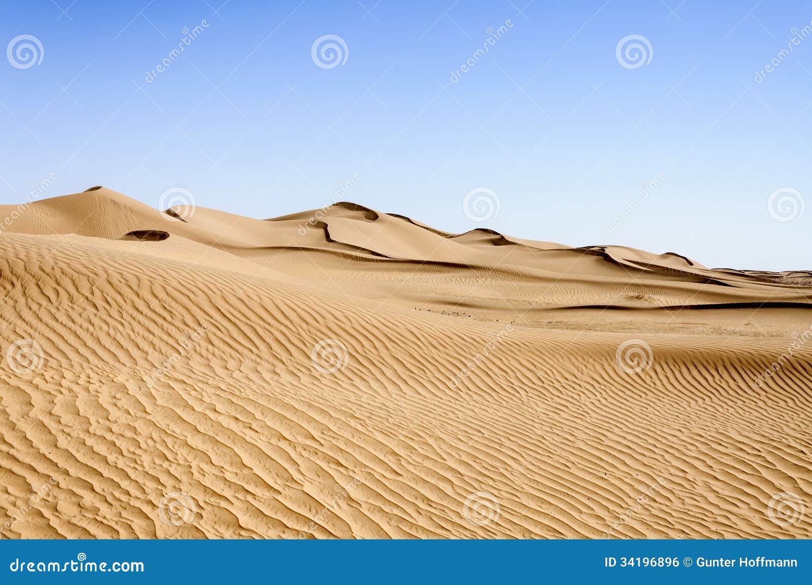 Morocco, Hamada Du Draa, Sand Dunes Stock Photo - Image of sunny ...