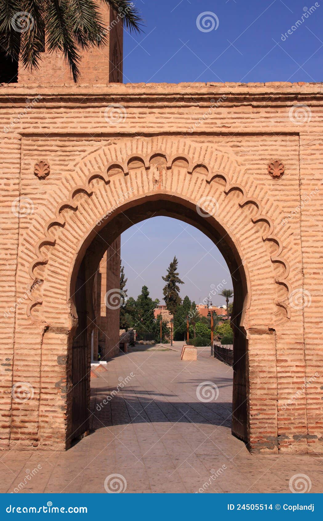 Morocco Islamic Arch stock photo. Image of africa, maghreb - 24505514