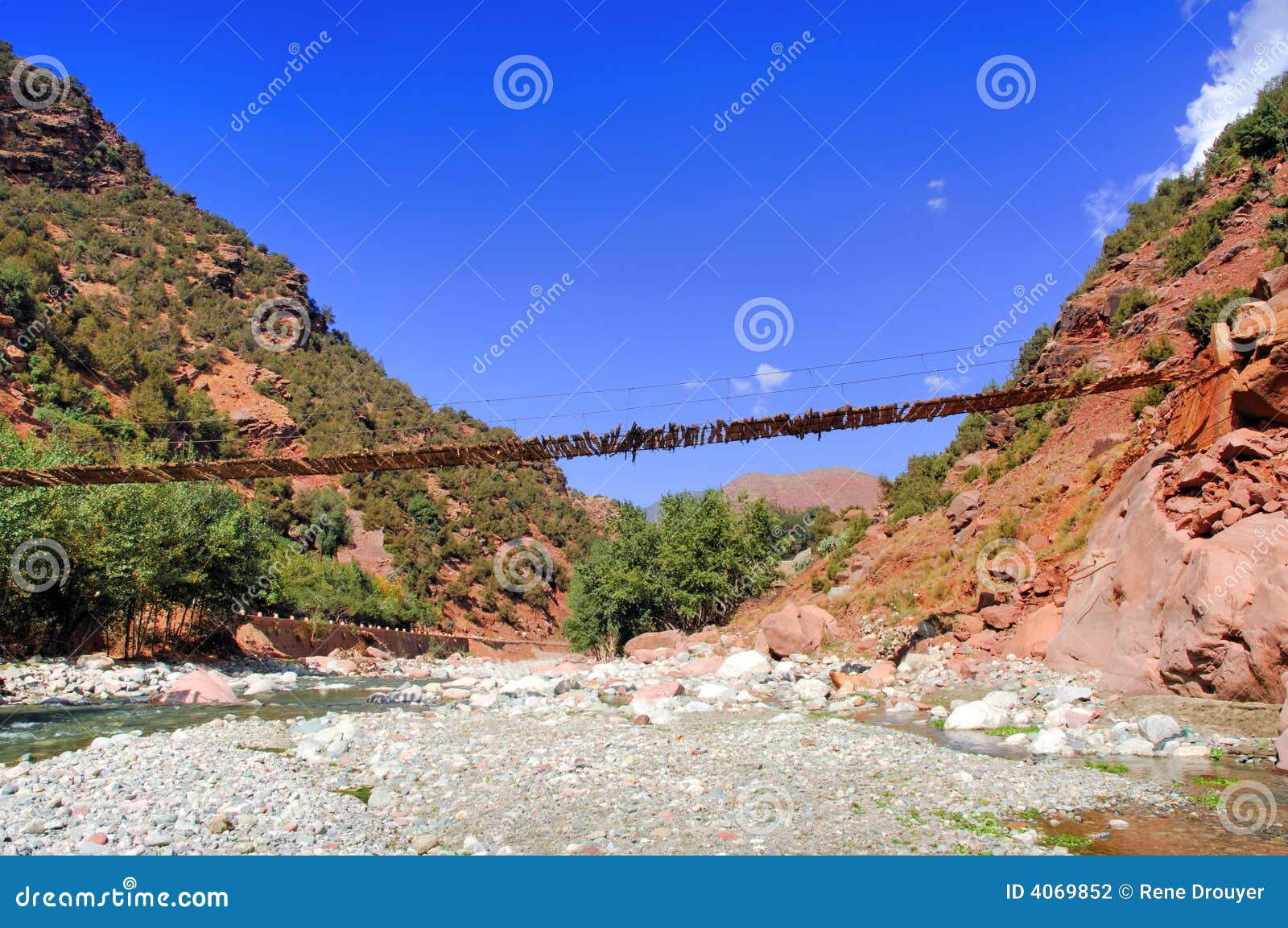 Morocco, Marrakesh: Landscape of Ourika Valley Stock Photo - Image of ...