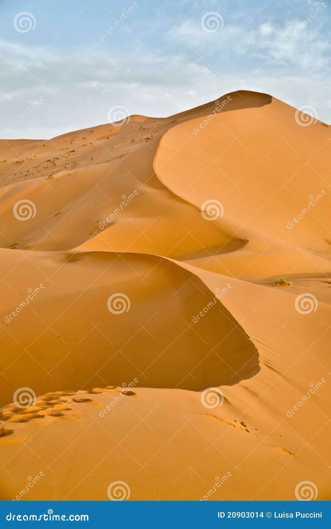 Morocco, Merzouga, Sunrise at Erg Chebbi Stock Photo - Image of desert ...
