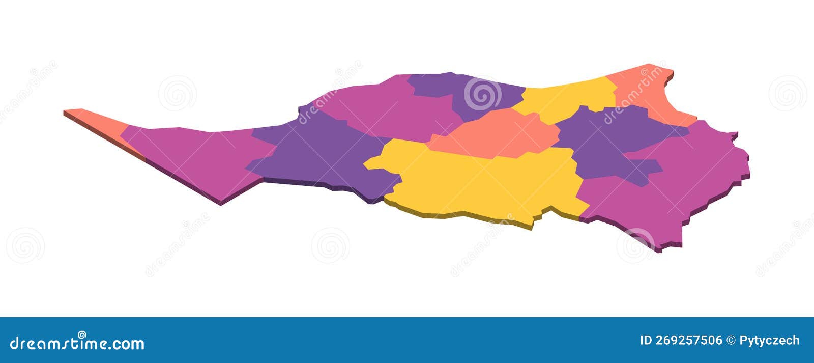 Morocco Political Map Of Administrative Divisions Stock Photo ... Morocco Political Map Of Administrative Divisions Stock Photo ...