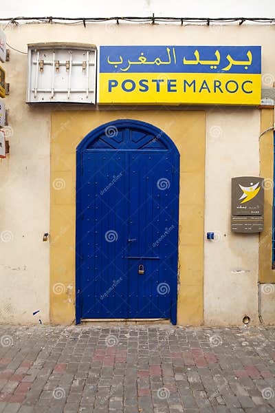 Morocco postal service editorial stock photo. Image of communication ...
