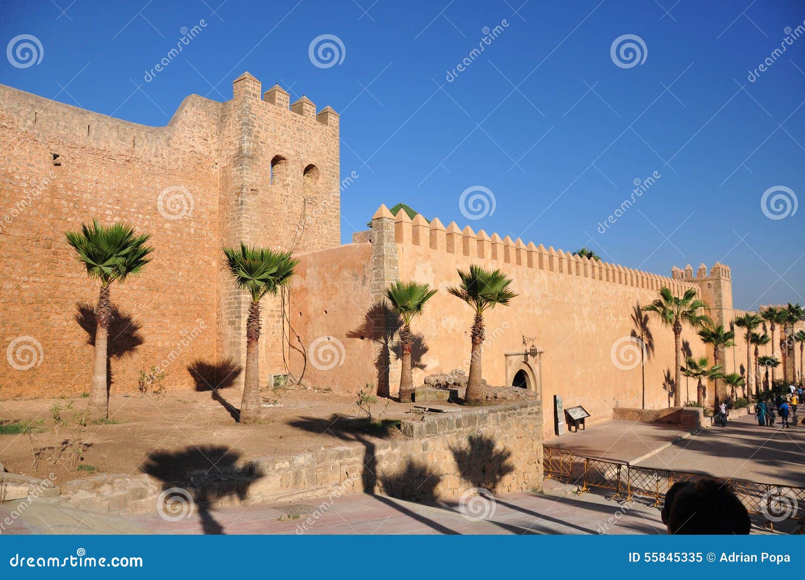 Morocco, Rabat editorial image. Image of fortification - 55845335