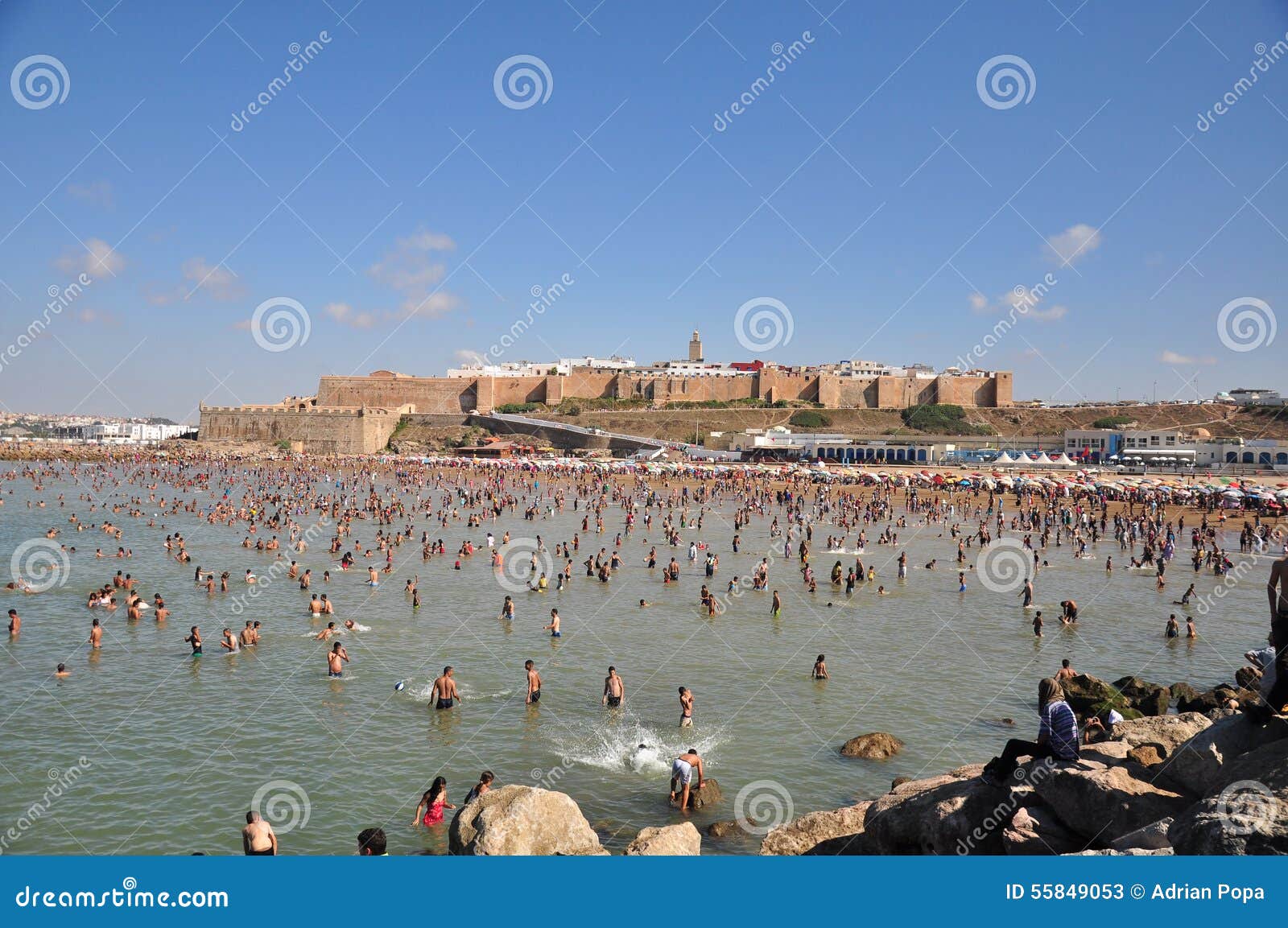 Morocco, Rabat editorial stock photo. Image of town, african - 55849053