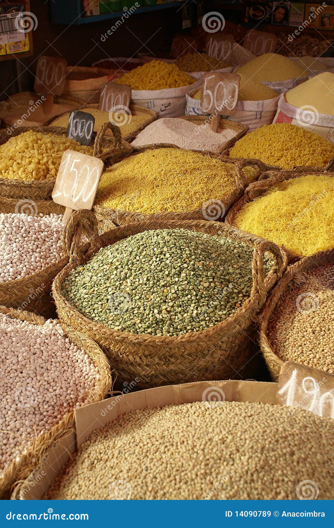 Morocco s Market stock image. Image of travel, beans - 14090789