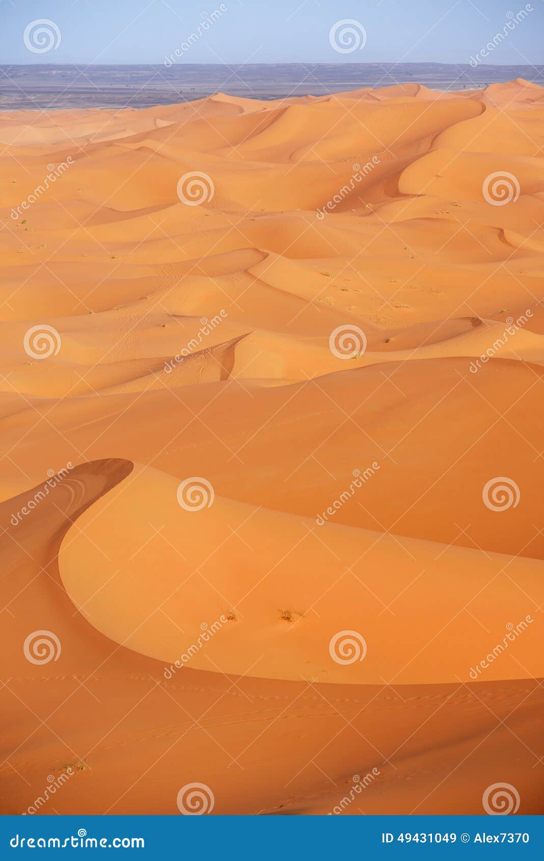 Morocco. Sand Dunes of Sahara Desert Stock Image - Image of sahara ...