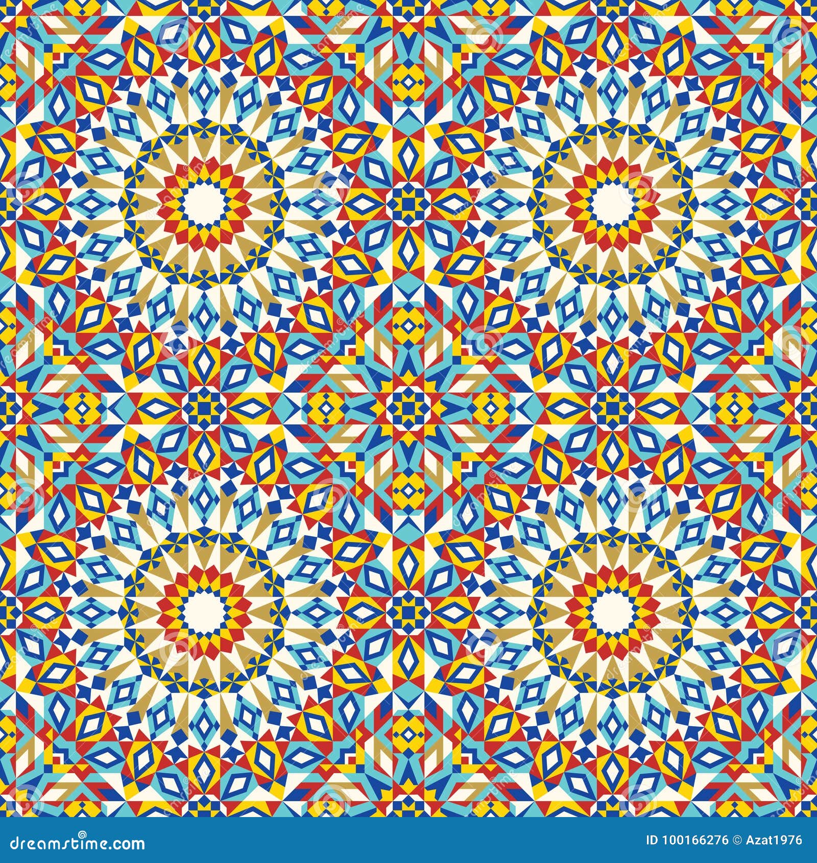 Morocco Seamless Pattern. Repeating Marocco Grid. Arabic Background ...