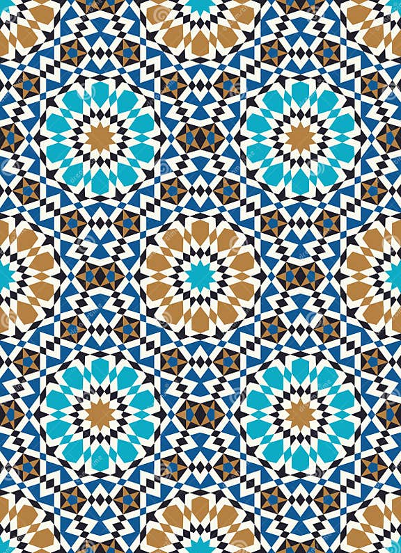 Morocco Seamless Pattern. stock vector. Illustration of decoration ...