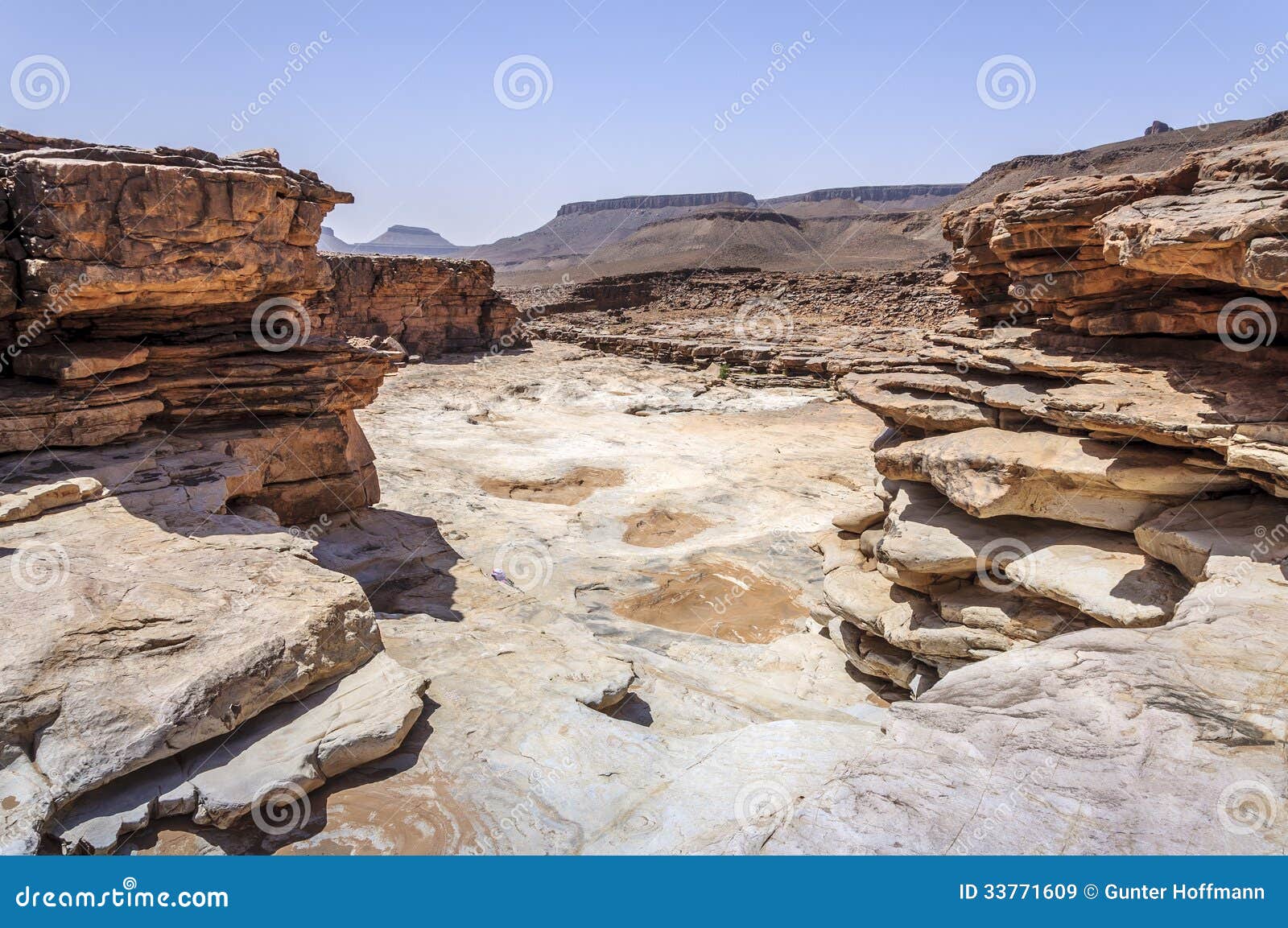 Morocco, stone water fall stock image. Image of africa - 33771609