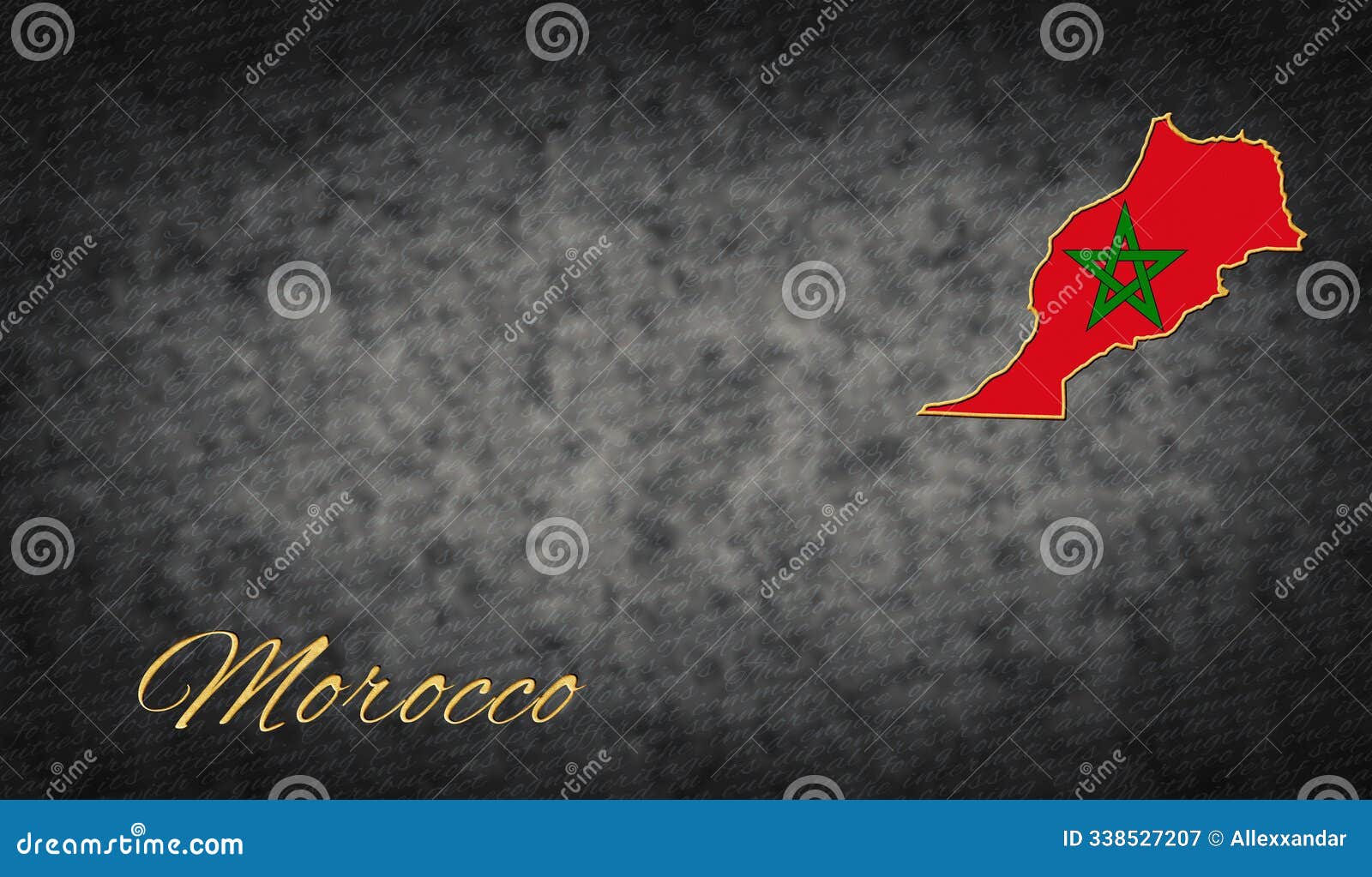 Morocco Symbols, Map of Morocco Stock Image - Image of national, atlas ...