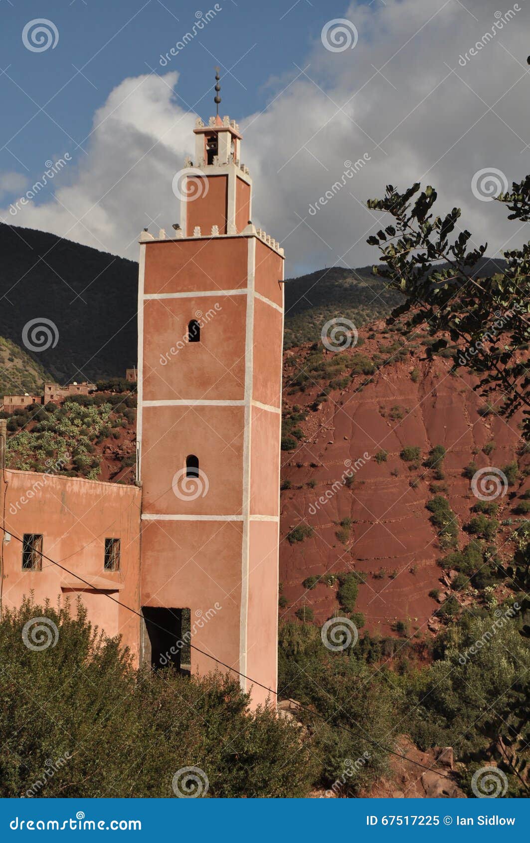 Morocco - Typical Mosque stock image. Image of tranquility - 67517225