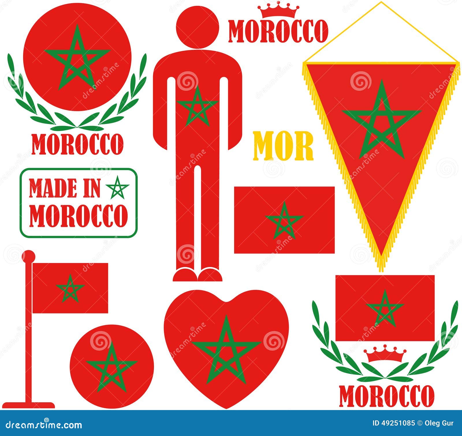 Morocco Stock Vector - Image: 49251085