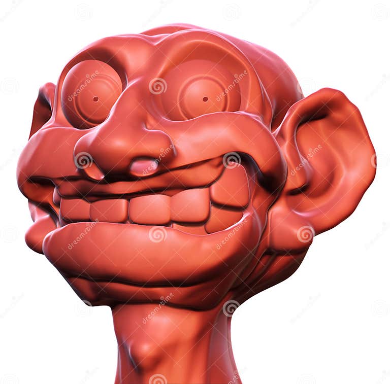 Moron stock illustration. Illustration of isolated, grotesque - 8078151