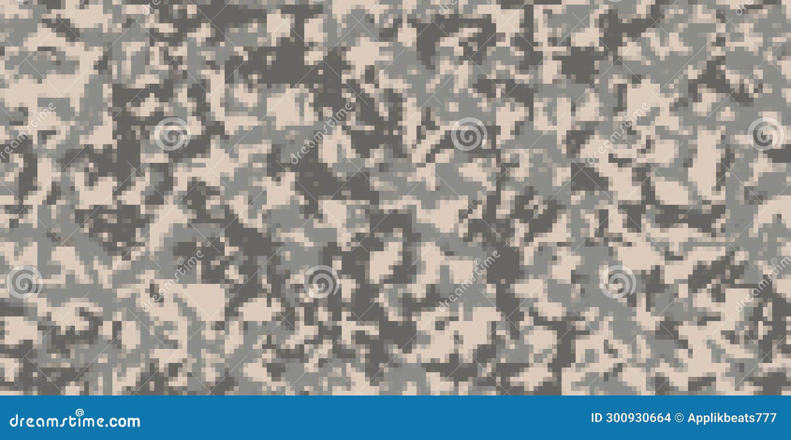 Morpat Seamless Pixel Desert Army Camo Pattern Stock Illustration ...