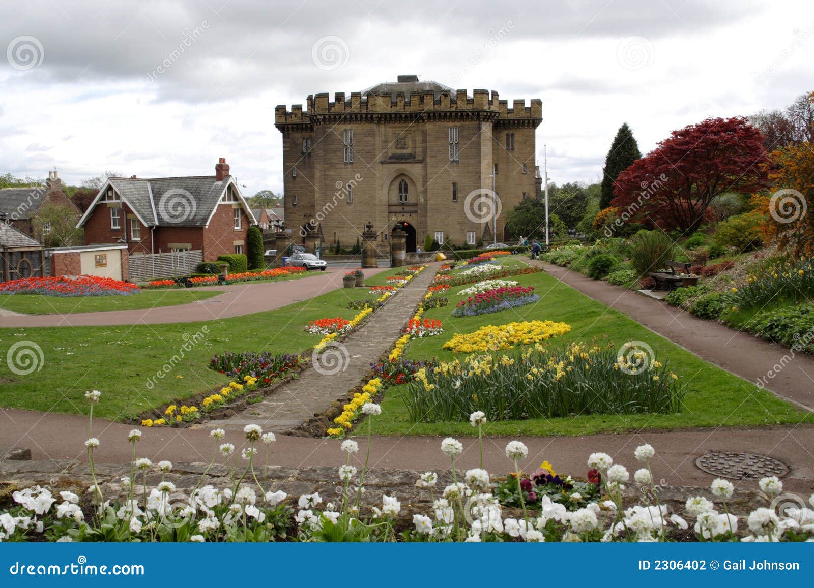 Morpeth Court stock photo. Image of england, gardener - 2306402