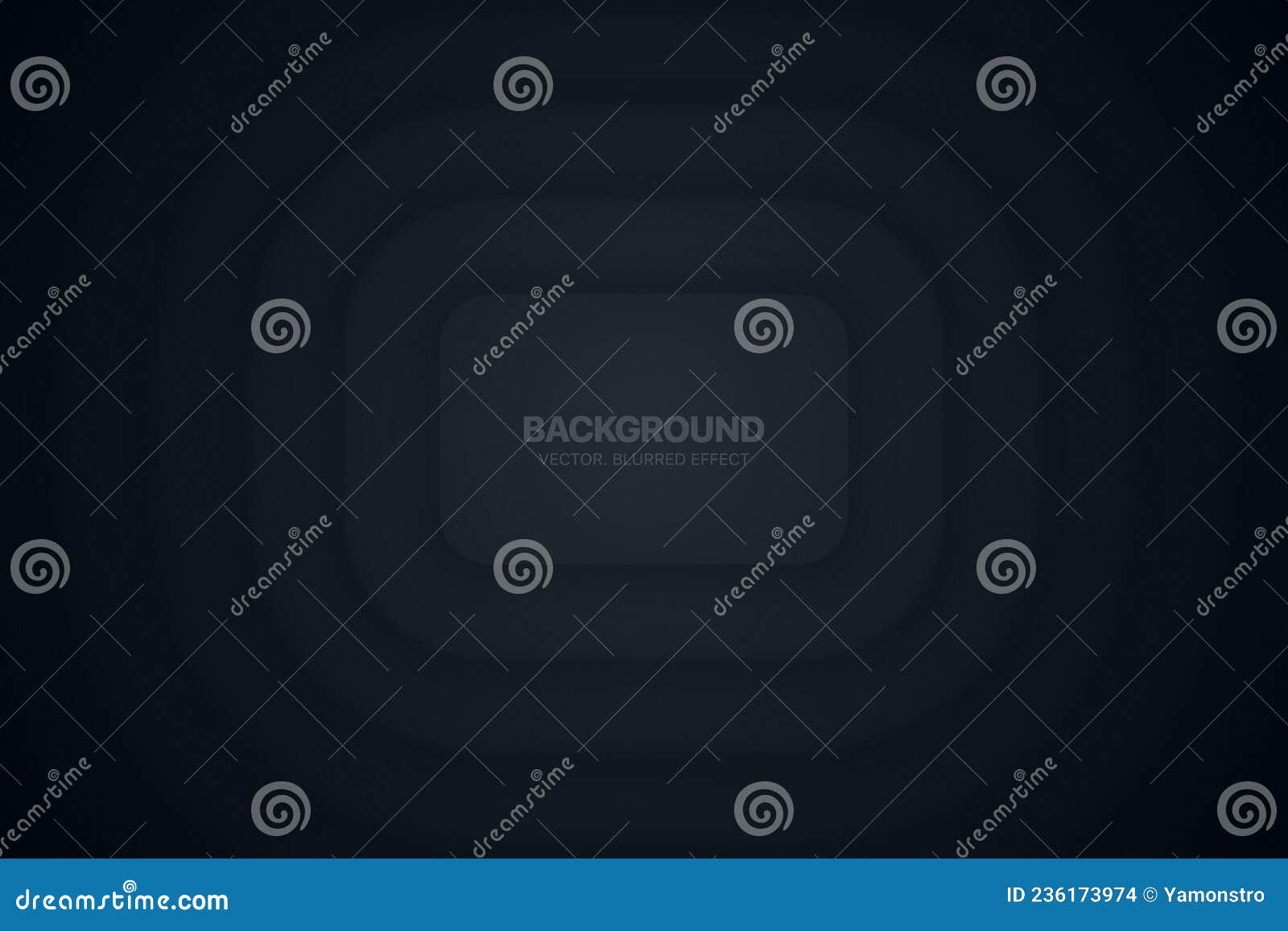 Morph Material Design Dark Rounded Rectangles 3D Vector Abstract ...