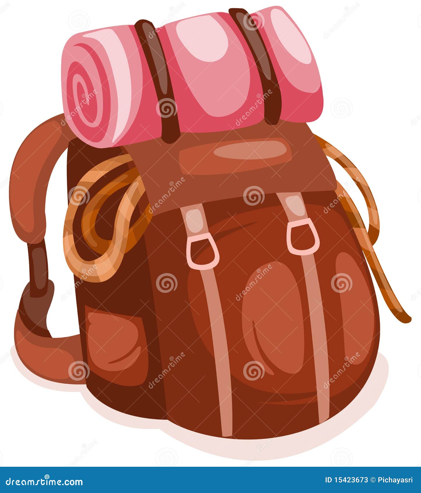 Morral ilustración del vector. Ilustración de caliente - 15423673