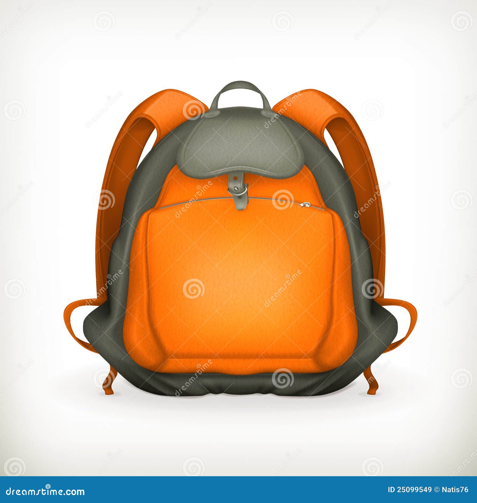 Morral ilustración del vector. Ilustración de turista - 25099549