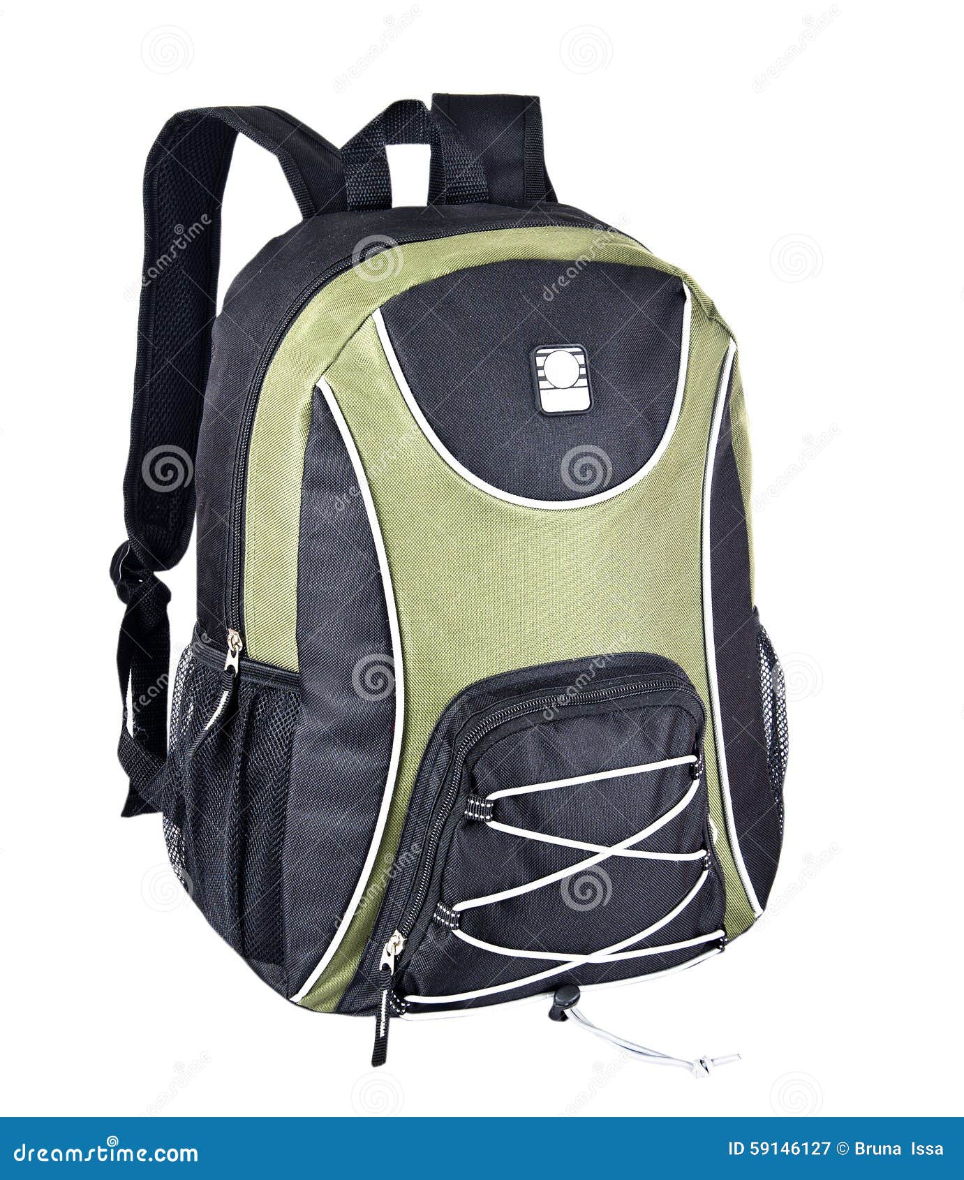 Morral Aislado En El Fondo Blanco Imagen de archivo - Imagen de bagaje ...