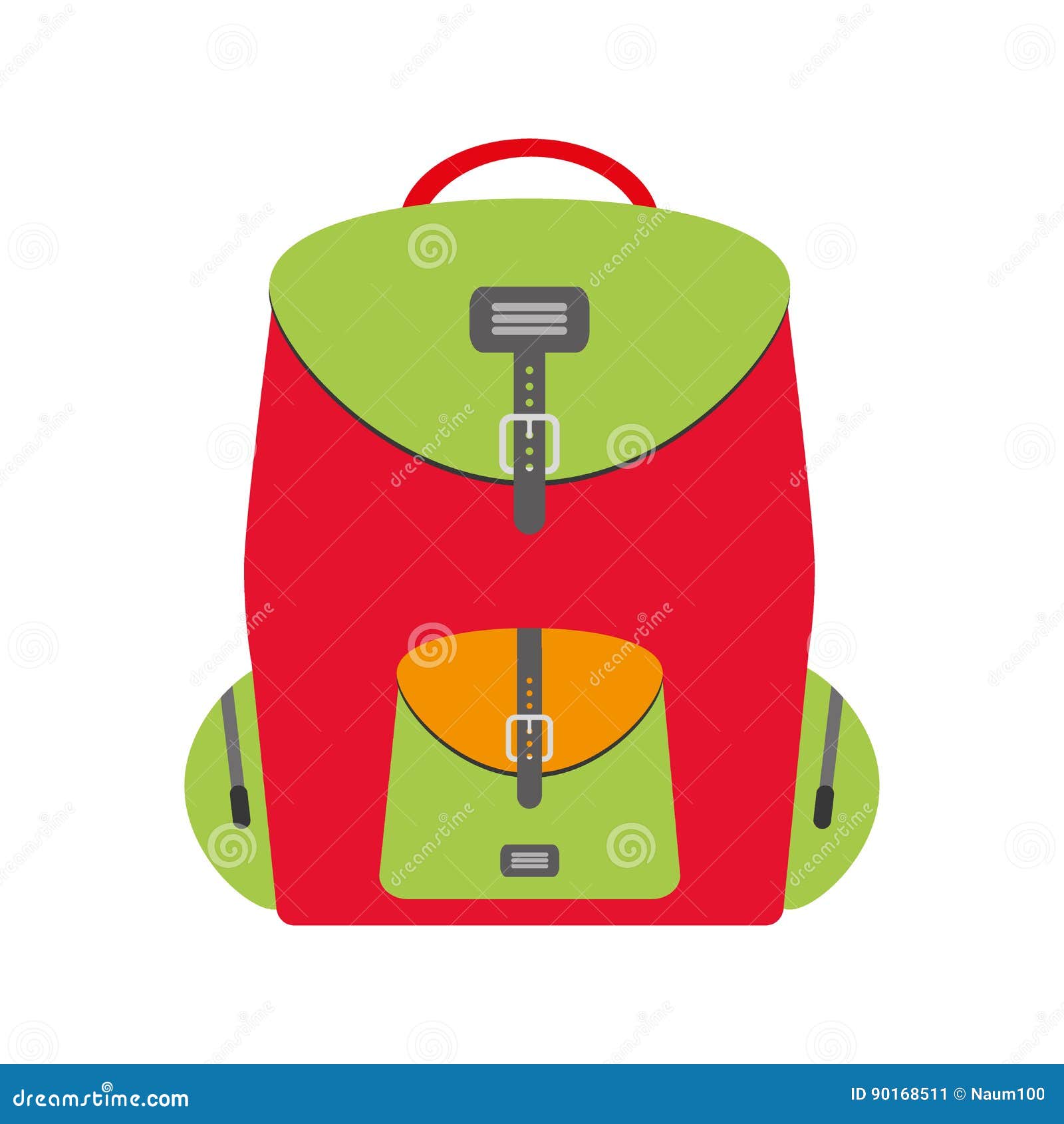 Morral Aislado En El Fondo Blanco Ilustración del Vector - Ilustración ...