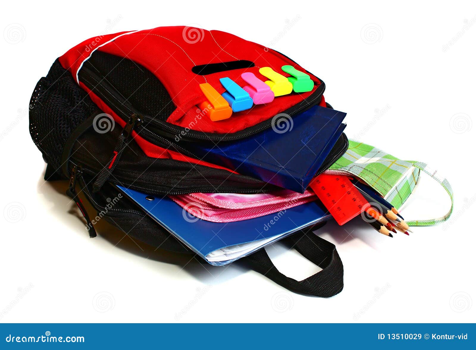 Morral de la escuela imagen de archivo. Imagen de equipaje - 13510029