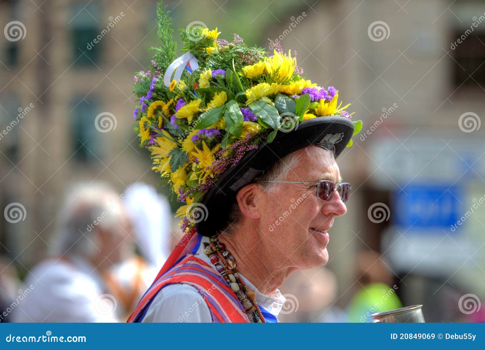 Morris Dancer editorial stock image. Image of costumes - 20849069