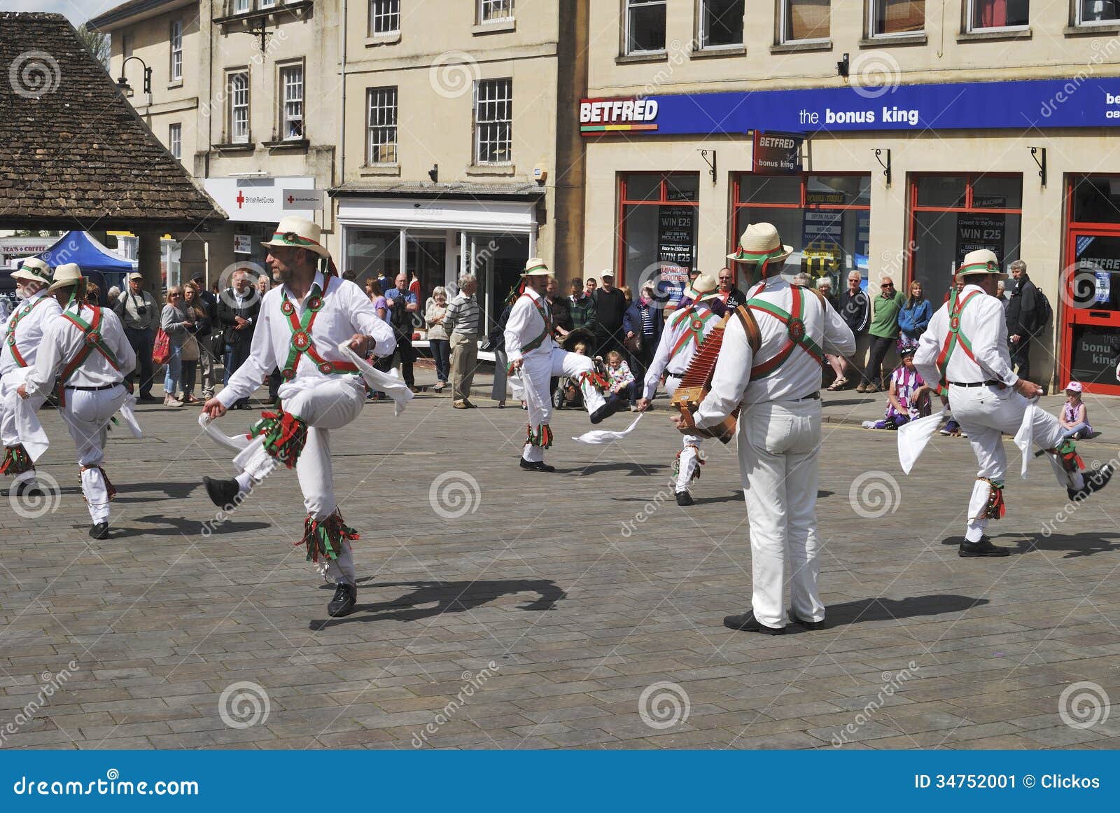 Morris Dancers at Chippenham. Wiltshire. England Editorial Photo ...
