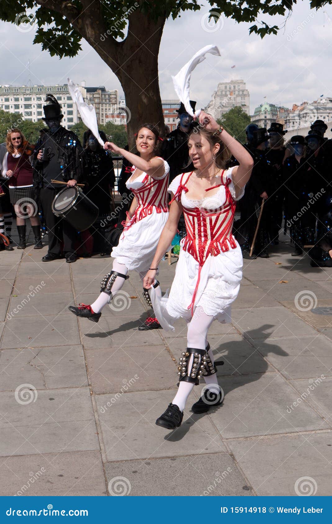 Morris Dancers Perform at the Southbank Editorial Stock Photo - Image ...